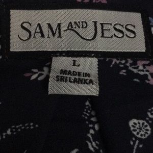 Sam&Jess | Tops | Samjess Surplice Puffsleeve Top New With Tag Size L ...